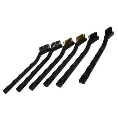 Steel Brass Nylon Assorted Wire Brushes For Spark Plug Electrical ...