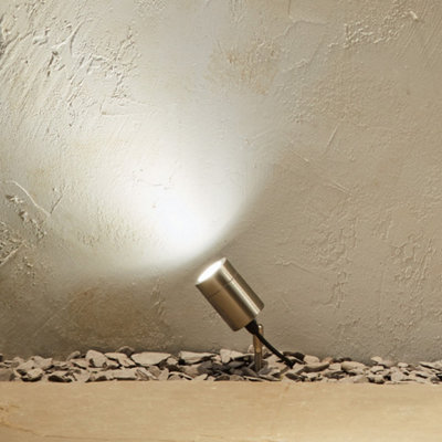 Steel Directional Ground Spike Light Garden Metal Floor Lights