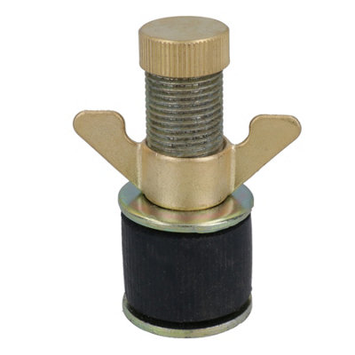 Steel Drain Test Pipe Bung Plug 1 1/2" (40mm) Plumbing Stop Tube ...