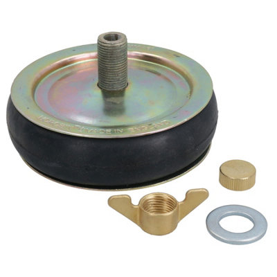 Steel Drain Test Pipe Bung / Plug 6" (150mm) Plumbing Stop Tube ...