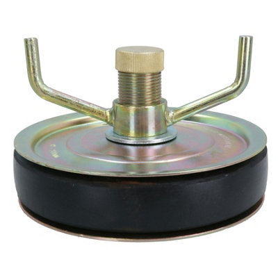 Steel Drain Test Pipe Bung / Plug 8" (200mm) Plumbing Stop Tube ...