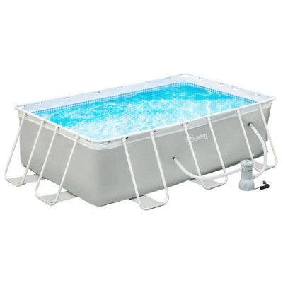 Steel Frame Pool with Filter Pump