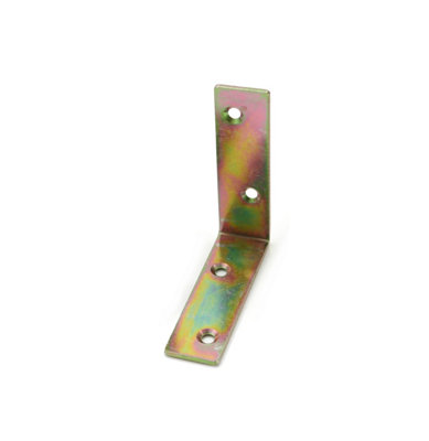 Steel from Corner L Shape Brace Angle Bracket - Size 60 x 60 x 17mm ...