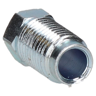 Steel Male Brake Pipe Union Fittings 7/16" x 20 UNF for 1/4" Brake Pipe ...