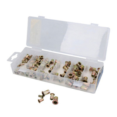 Steel Nut Serts Inserts Rivet Threaded Blindnut Rivnut Fastener M3 - M6 ...