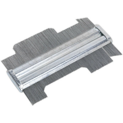 STEEL PIN PROFILE GAUGE - METRIC & IMPERIAL RULE - 150MM LENGTH ...