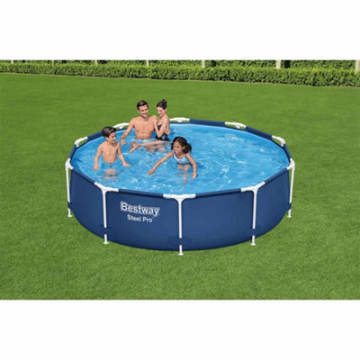 Steel Pro Swimming Pool - 305 x 76 cm Above Ground Pool