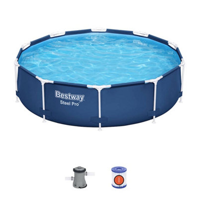Steel Pro Swimming Pool - 305 x 76 cm Above Ground Pool
