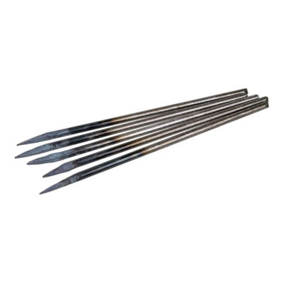 Steel Road Form Pins (16x750mm) Pack of 10 - Concrete - Marking Out Stakes