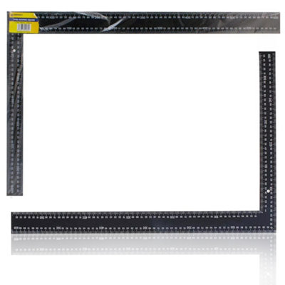 Steel Roofing Square Framing Measure Metric Imperial 400 X 600Mm Carpenter