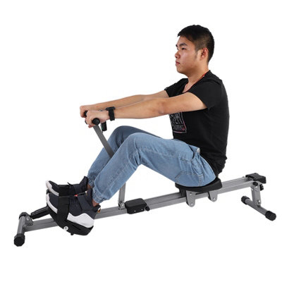 Steel Rowing Machine for Home Gym: Cardio Rower for Effective Body ...