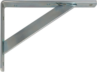 Steel Support Wall Mount 250x200mm Zinc Plated Finish, Heavy Duty up to ...