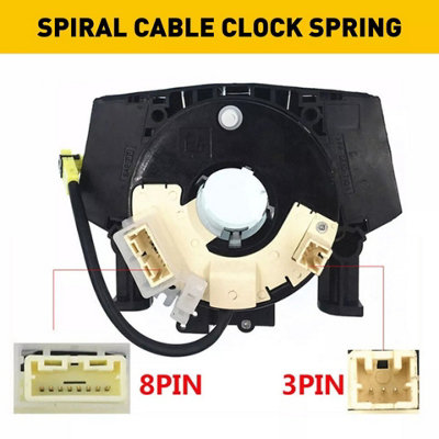 Steering Wheel Airbag Clock Spring Spiral Cable for Nissan Qashqai J10 ...