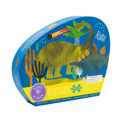 Stegosaurus Dinosaur Jigsaw Puzzle 20 Pieces