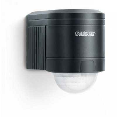 Steinel IS 240 Black Motion Sensor Adjustable Motion Detector for ...