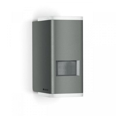 Steinel L 930 S Anthracite LED Outdoor Up-/Downlight PIR Motion Sensor Softlight Manual Override ...