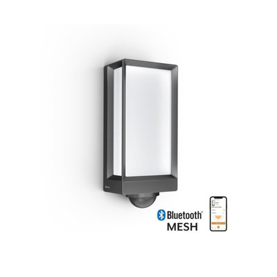 Steinel LED Outdoor Wall Light L 42 SC, Motion Sensor, Timer Function ...
