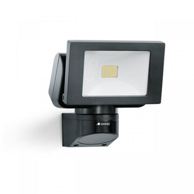 Steinel LS 150 Black LED Flood Light NO Sensor Spotlight Aluminium ...