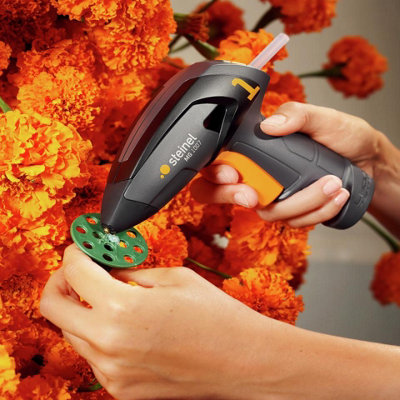 Steinel MobileGlue 1007 Cordless Glue Gun Hot Melt Glue Applicator incl ...