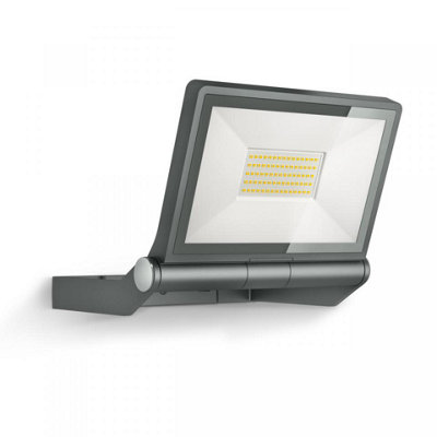 Steinel XLED ONE XL Anthracite LED Floodlight Swiveling Wall Spotlight ...