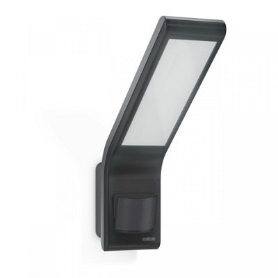 Steinel XLED slim S Anthracite Design Floodlight Motion Sensor Wall ...