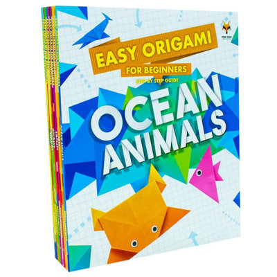 Step By Step Guide To Easy Origami For Beginners 8 Books Set Collection ...
