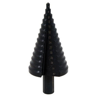 Step Drill HSS Steel Titanium Cone Bit 4mm - 42mm (Neilsen CT5223)