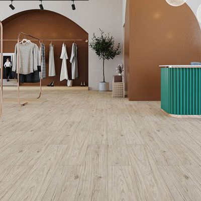 Step Wi 002 Eagle Beige Matte Wood Effect Click Laminate Flooring ...