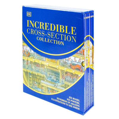Stephen Biesty's Incredible Cross-Section Collection 7 Books Set