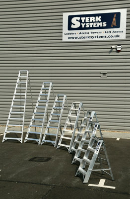 Sterk Systems Aluminium 6 Tread Builders Step