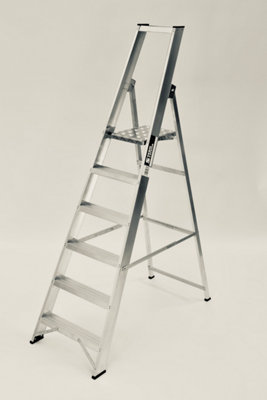 Sterk Systems Aluminium 6 Tread Platform Step | DIY at B&Q