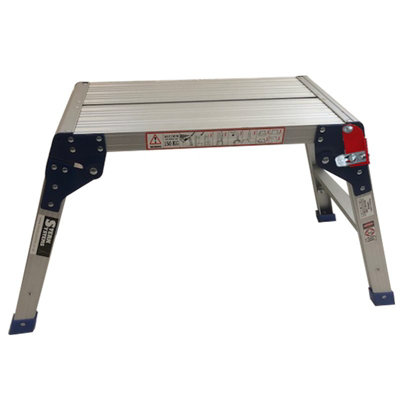 Sterk Systems Aluminium Hop Up Platform Step 600x300 | DIY at B&Q
