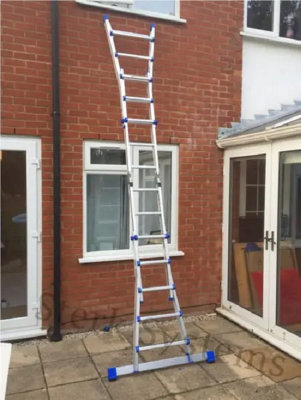 Sterk Systems Telescopic Combination Step Ladder (4x4)