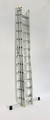 Sterk Systems Triple 11 Rung Extension Ladder | DIY at B&Q