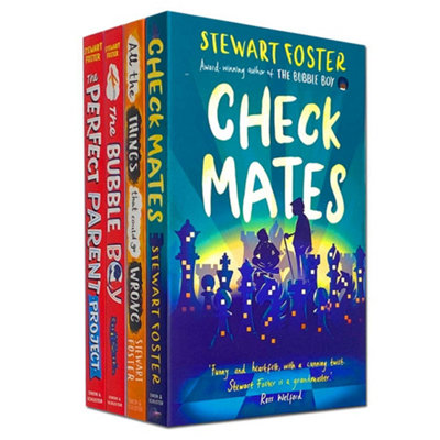 Stewart Foster The Bubble Boy 4 Books Collection Set (Check Mates, The ...