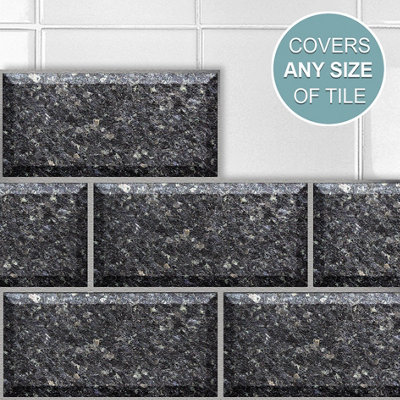 Stick and Go Self Adhesive Stick On Tiles Canbury Metro 8" x 4" Box of ...