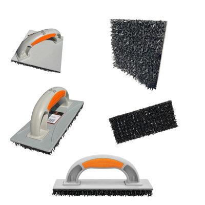 Stipple Texturing brush Artex Venetian Plaster Stipple Boy 16cm x 16cm