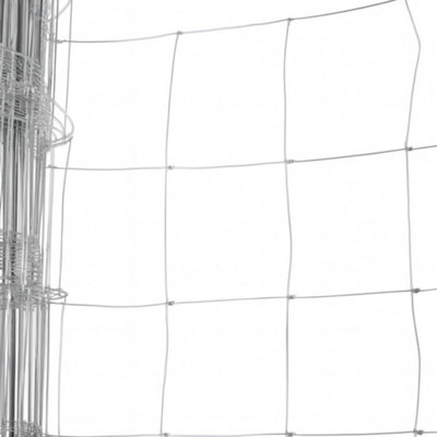 Stock Fencing Wire Mesh Barrier 1.2M (Galvanised Animal Netting Fence ...