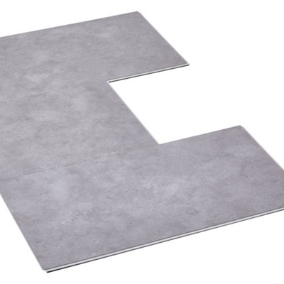 Stone Pattern Design Interlocking PVC Flooring Planks Underlay Attached ...