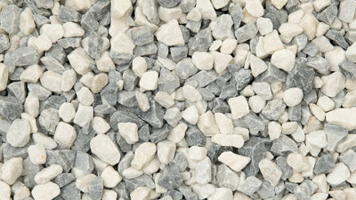 Stone Warehouse Blue Grey White Polar Ice Gravel 20mm Bulk Bag 800kg ...
