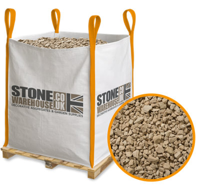 STONE WAREHOUSE CREAM BUFF COTSWOLD CHIPPINGS 10-20MM BULK BAG 800KG ...