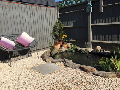 Stone Warehouse Cream Buff Cotswold Chippings 10-20mm Bulk Bag 800kg ...