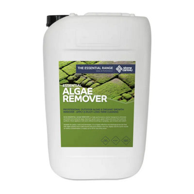 Stonecare4U - Algae Remover (25L) - Easily Removes Algae From Paving ...