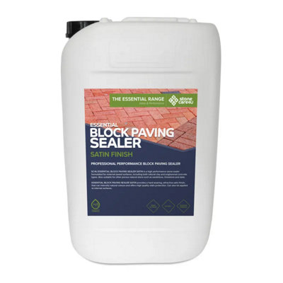 Stonecare4U - Block Paving Sealer Satin (25L) - Protects Block Paving ...