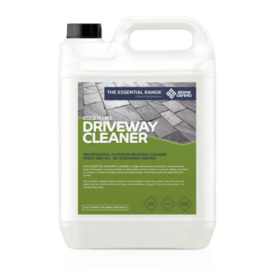 Stonecare4U - Driveway Cleaner (5L) - Removes Dirt, Algae, Weeds & Moss ...
