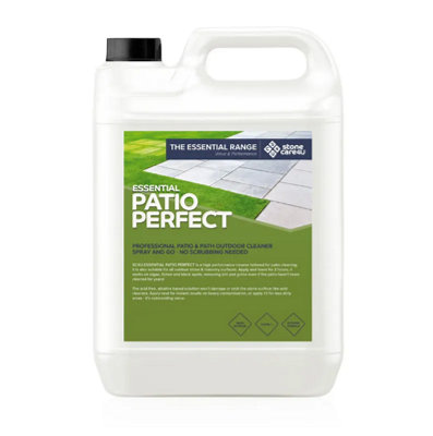 Stonecare4U - Patio Perfect (5L) - Alkaline Patio Cleaner - Removes ...