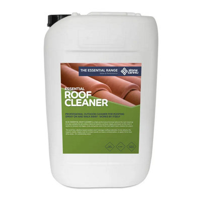 Stonecare4U - Roof Cleaner (25L) - Fast & Easy, Highly Effective ...