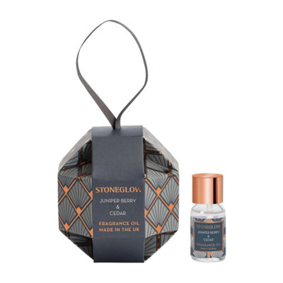 Stoneglow Candles Seasonal Fragrance Oil Bauble - Juniper Berry & Cedar
