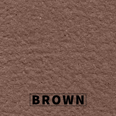 Stonelux Brick Coating - Brick Effect Paint - Brown - 10 Litre