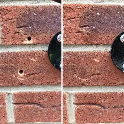 STONELUX BRICK REPAIR FILLER 0.3KG MEDIUM RED FILLER BRICK EFFECT FILLER